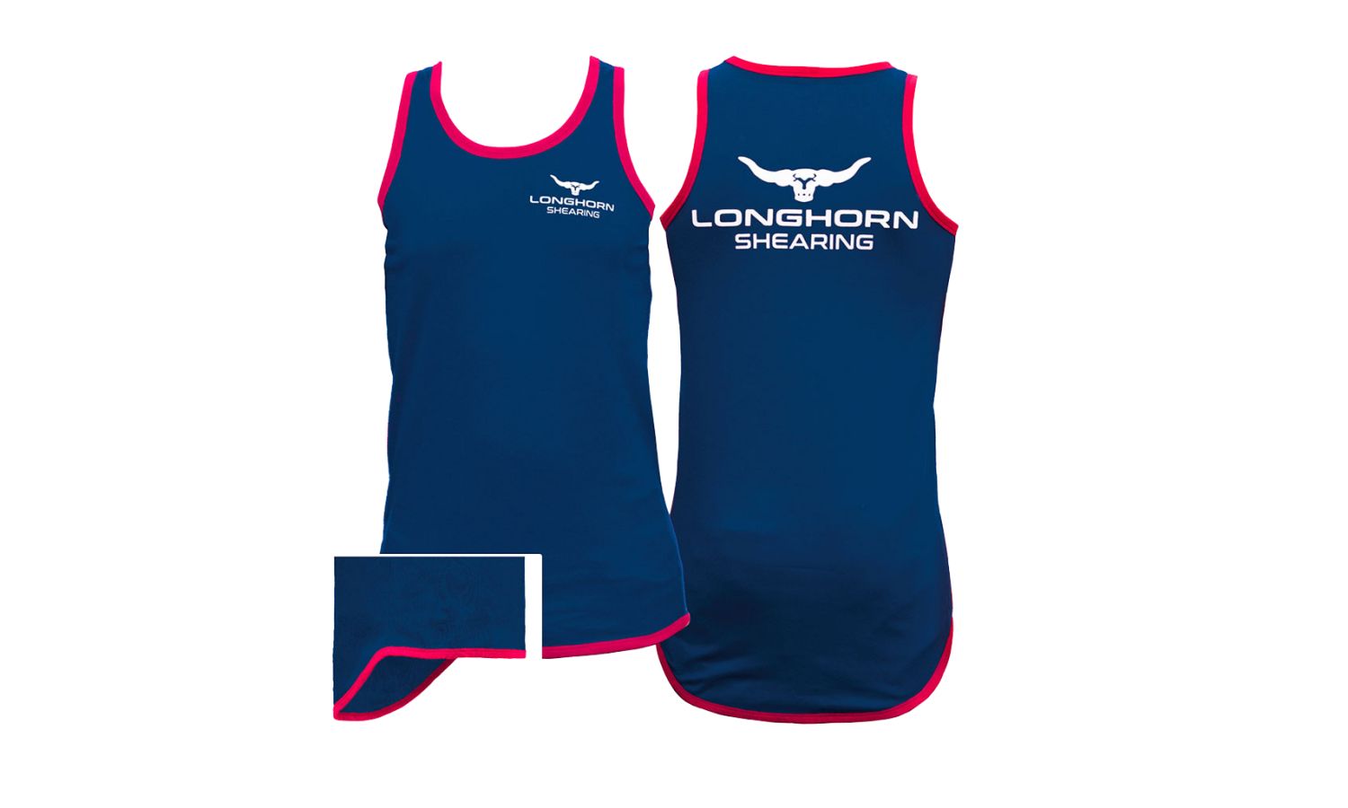 Longhorn Shearing Long Tail Singlet